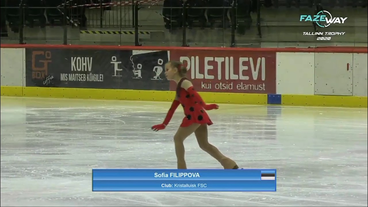 Tallinn Trophy 2020 Sofia Filippova. - YouTube