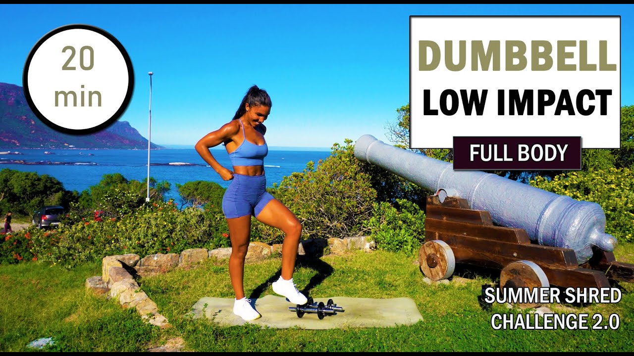 Day 8 - 20 Minute Full Body Dumbbell HIIT Workout | The Modern Fit Girl ...
