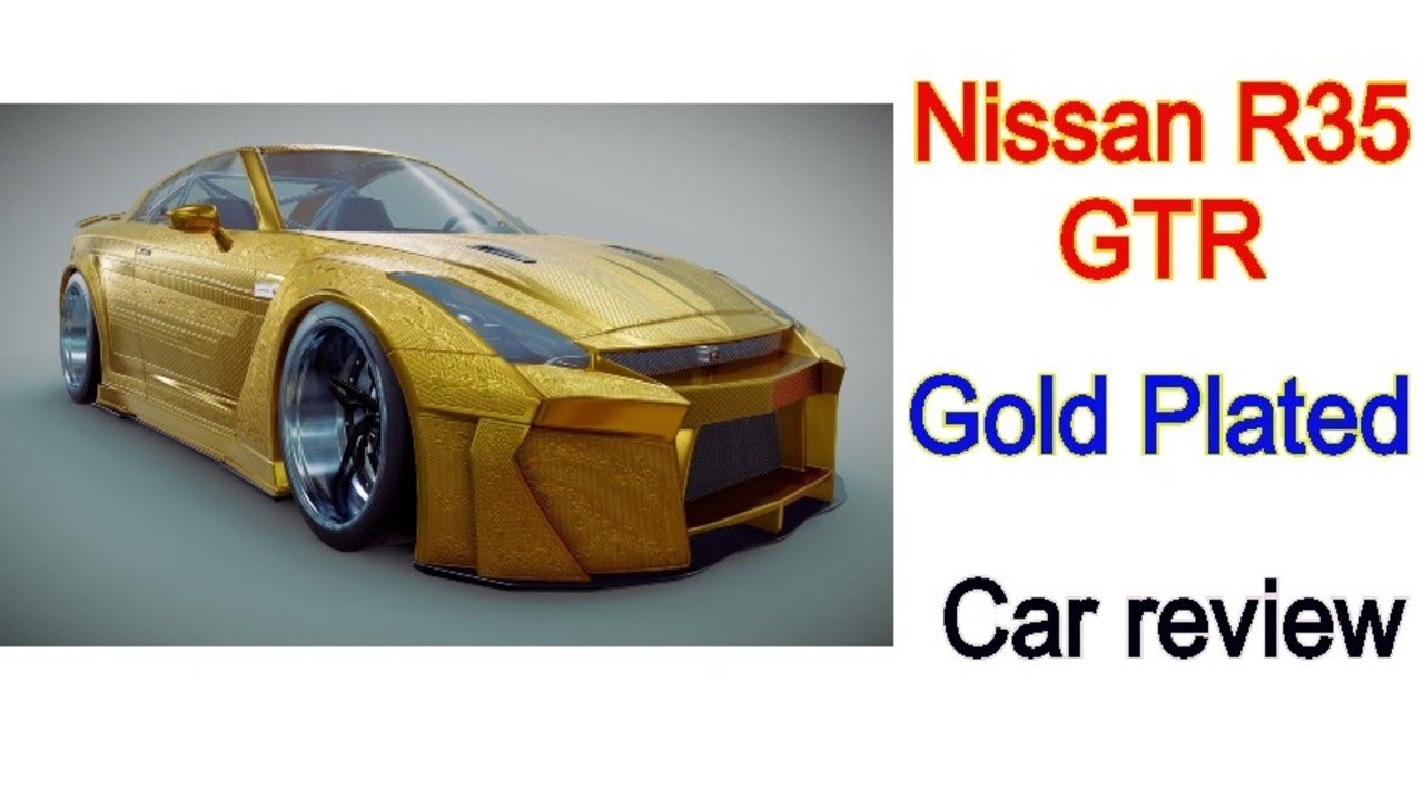THE WORLDS MOST EXPENSIVE NISSAN GT-R R35 KUHL RACING Car Gold Plated ...