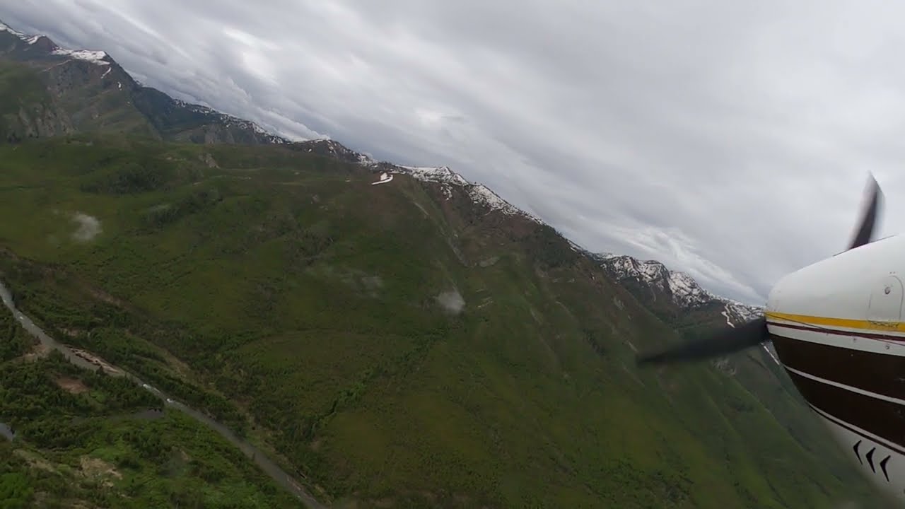 Graham Airstrip Landing near Rainy Weather (exterior gopro cam) - YouTube