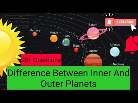 #DifferenceBetweenInnerAndOuterPlanets|| Difference Between Inner And ...