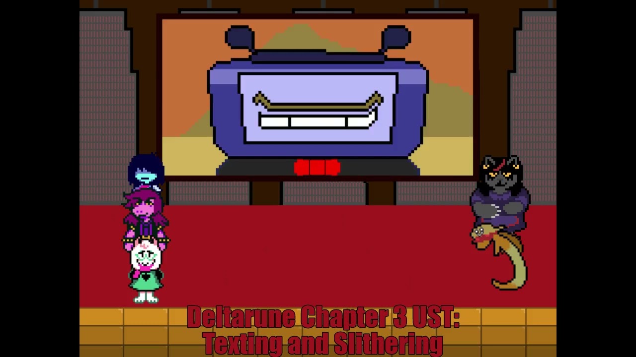 Deltarune: Chapter 3 UST - Texting and Slithering (Catti and Jockington ...