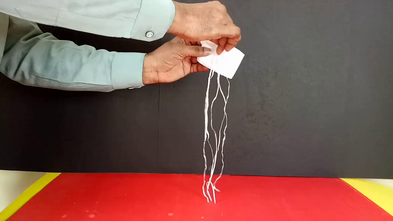 STATIC ELECTRICITY IN PLASTIC THREADS - TELUGU - YouTube
