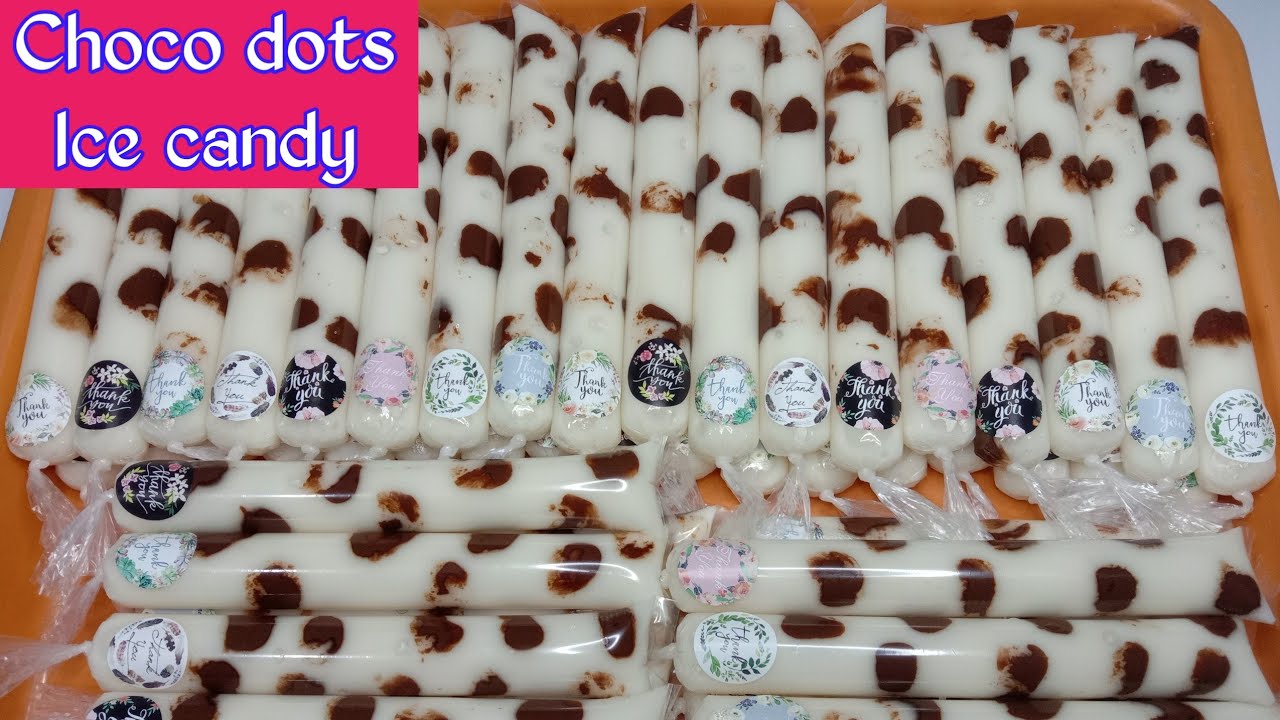 Creamy choco dots ice candy for business by Maila |Dinosaur ice candy ...