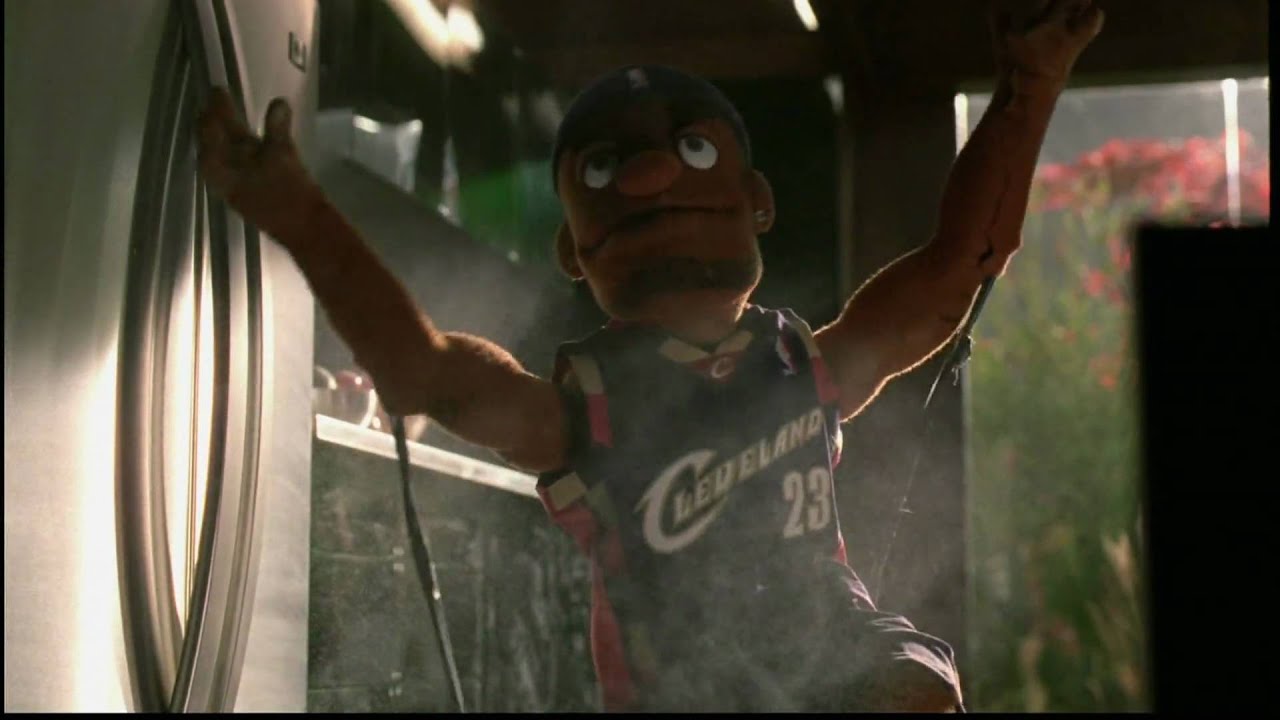 Kobe & Lebron Puppet Ad HD [1080i] - YouTube