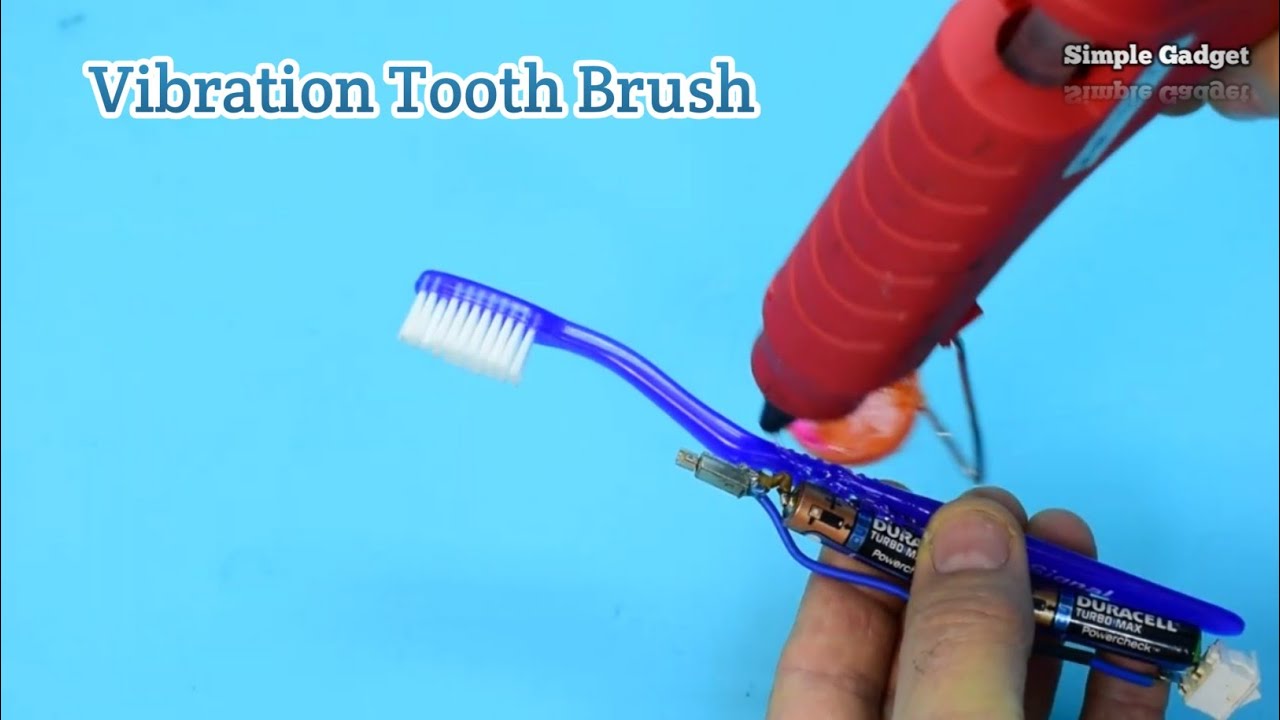 How To Make | Vibration Tooth brush Amazing Idea | Simple Gadget - YouTube
