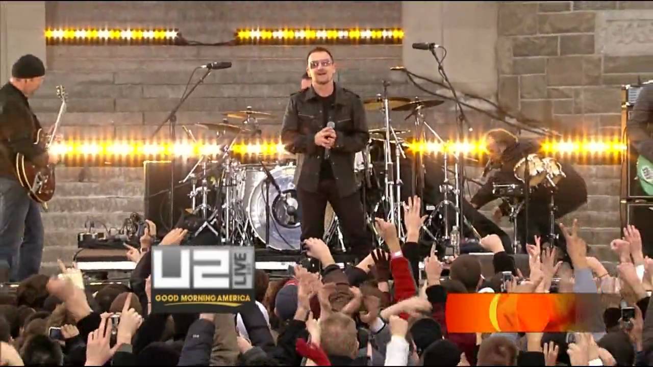 U2 - I'll Go Crazy If I Don't Go Crazy Tonight Live Fordham University ...