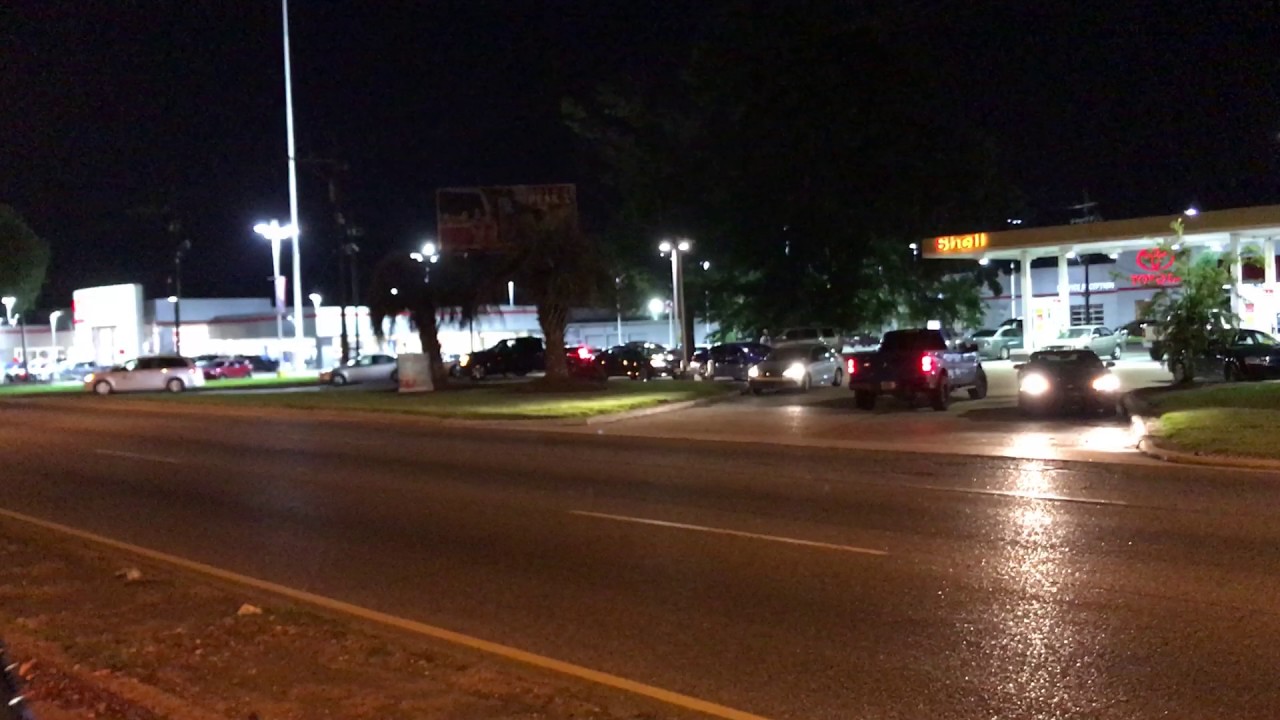 CATS Van Bringing Protesters To BRPD Headquarters - YouTube