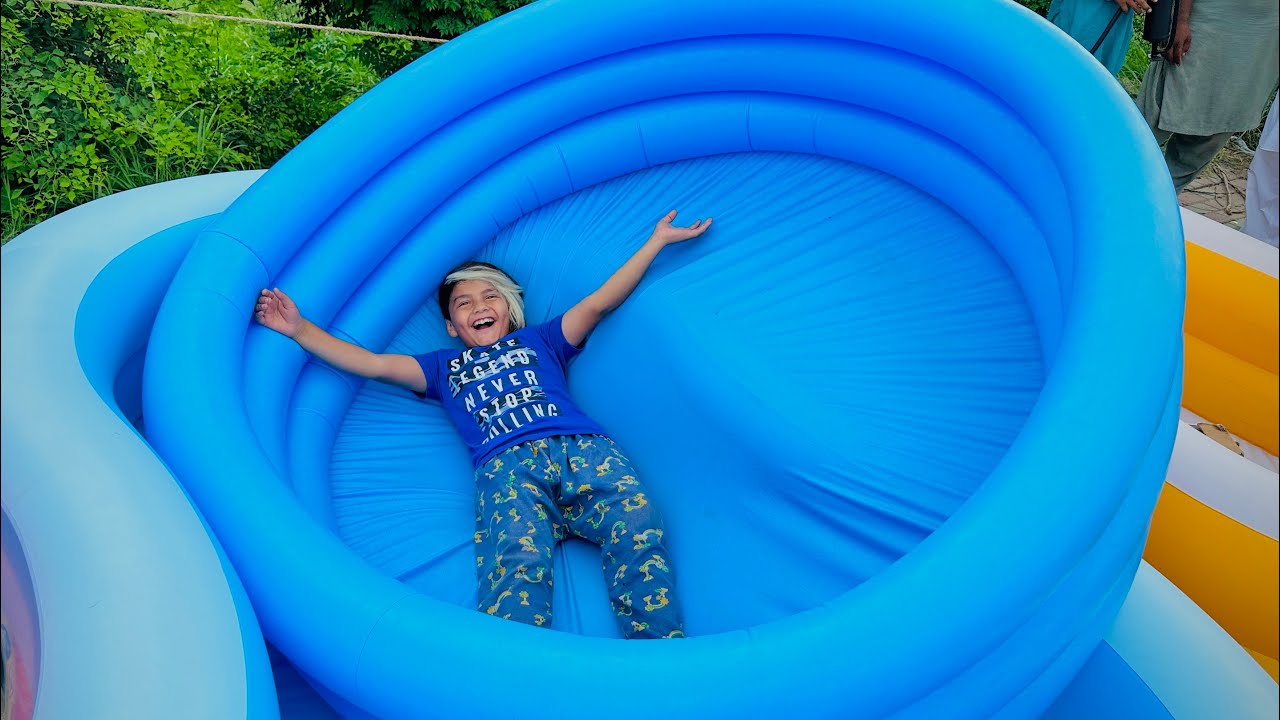 ALHAMDULILLAH ALI ko new swimming pool dilwa deya 😱 || largest swimming ...