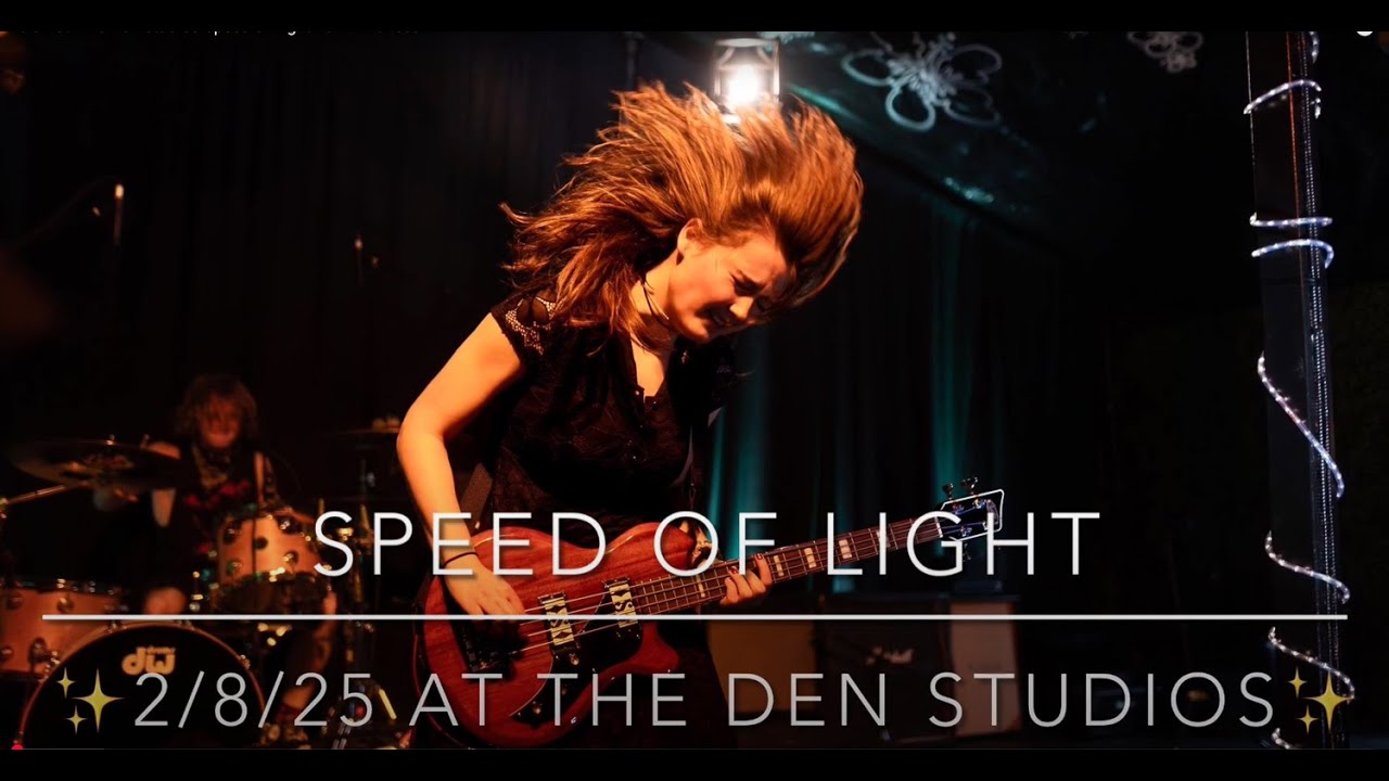 Speed of Light Shines at The Den Studios Alongside Rising Rock Talent ...