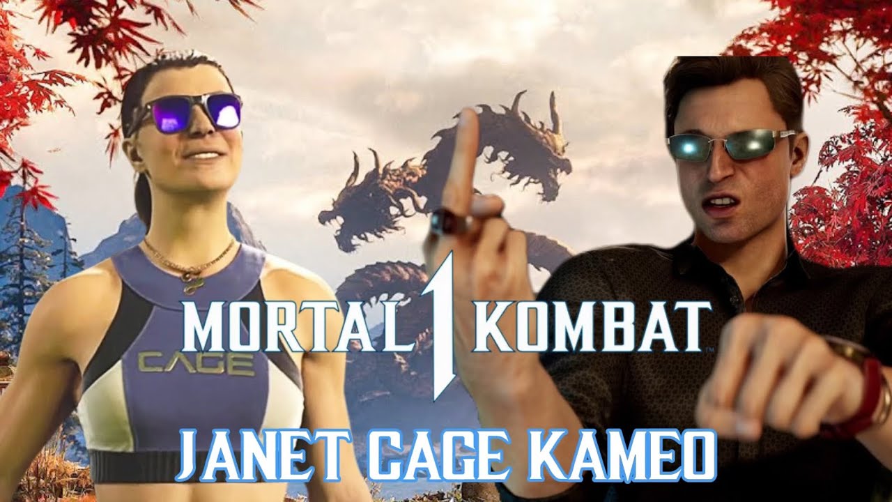 Mortal Kombat 1 - Janet Cage Kameo - YouTube