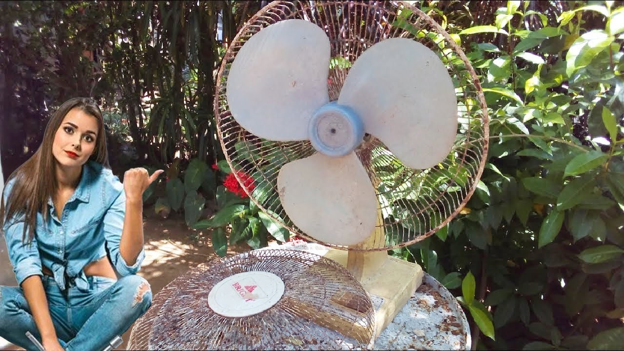 Restoration Old Rusty Table Fan - Restore Electric Fan - Restoration ...