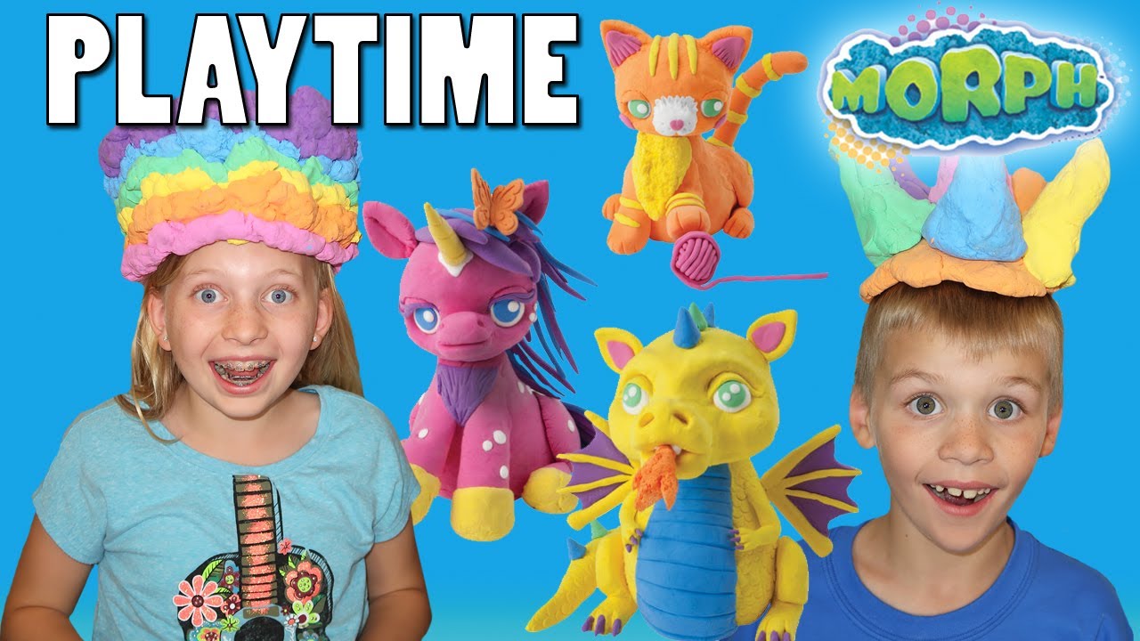 Learn Colors with Play Foam! Squishy, Fluffy Kinetic Sand in Water ...