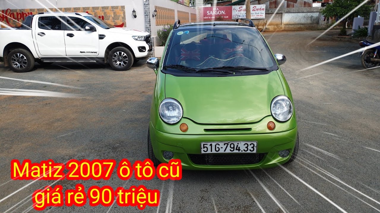 Daewoo matiz 2007 oto cu gia re 90 trieu | review Daewoo matiz 2007 | Ô ...