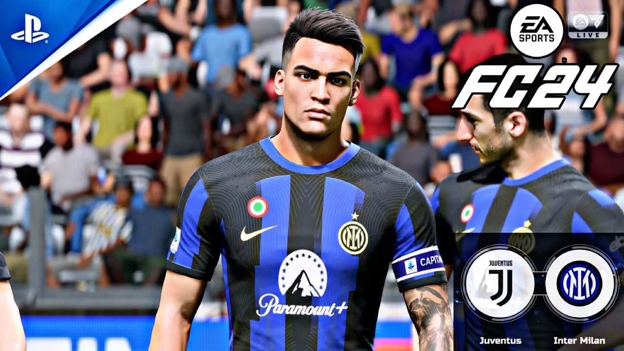 EA FC24 - Juventus vs Inter Milan | PS5™ [4K 60] Gameplay | Serie A ...