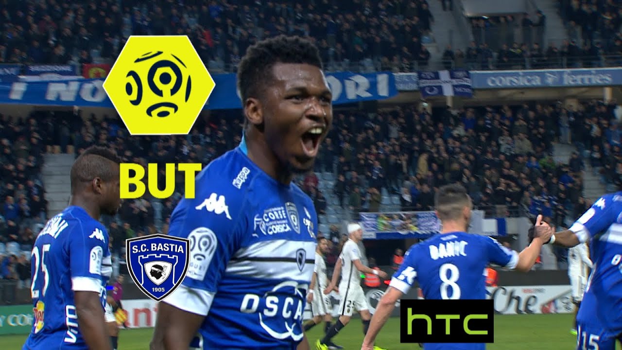 But Sadio DIALLO (19') / SC Bastia - AS Monaco (1-1) - / 2016-17 - YouTube