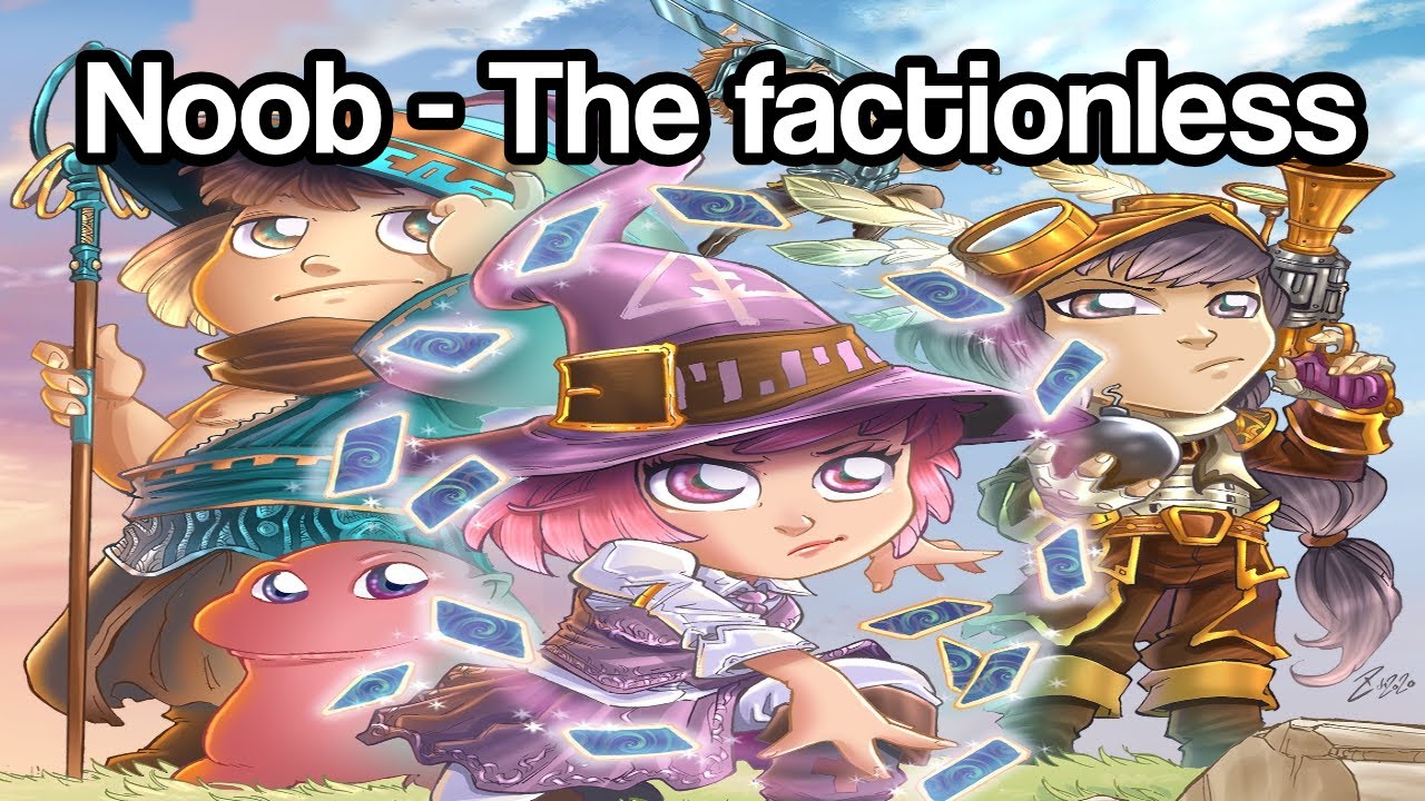 MMO in a game Noob - The Factionless pc gameplay - Japanese RPG - YouTube