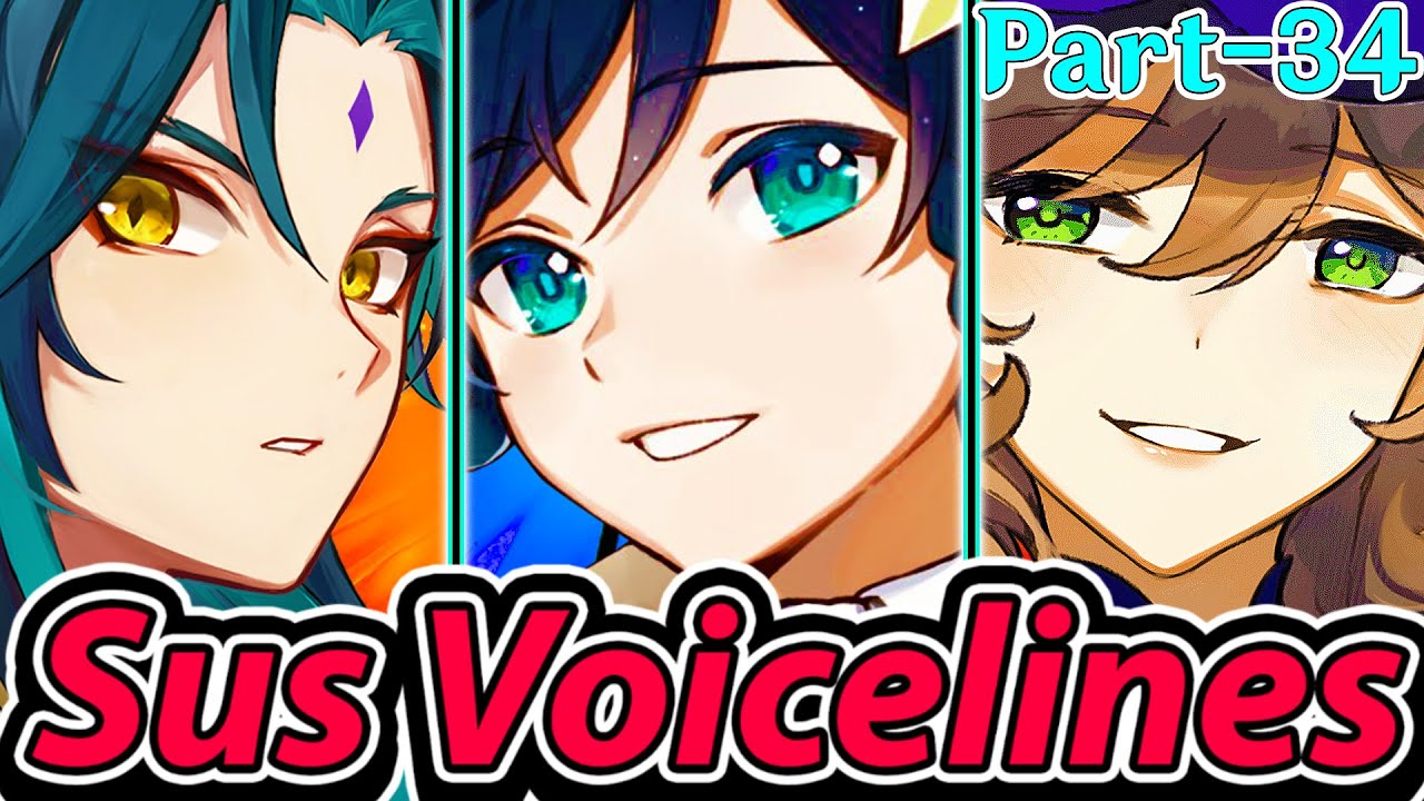 Some Funny/Interesting/Sad Voice lines - Genshin Impact | Part-34 ft ...