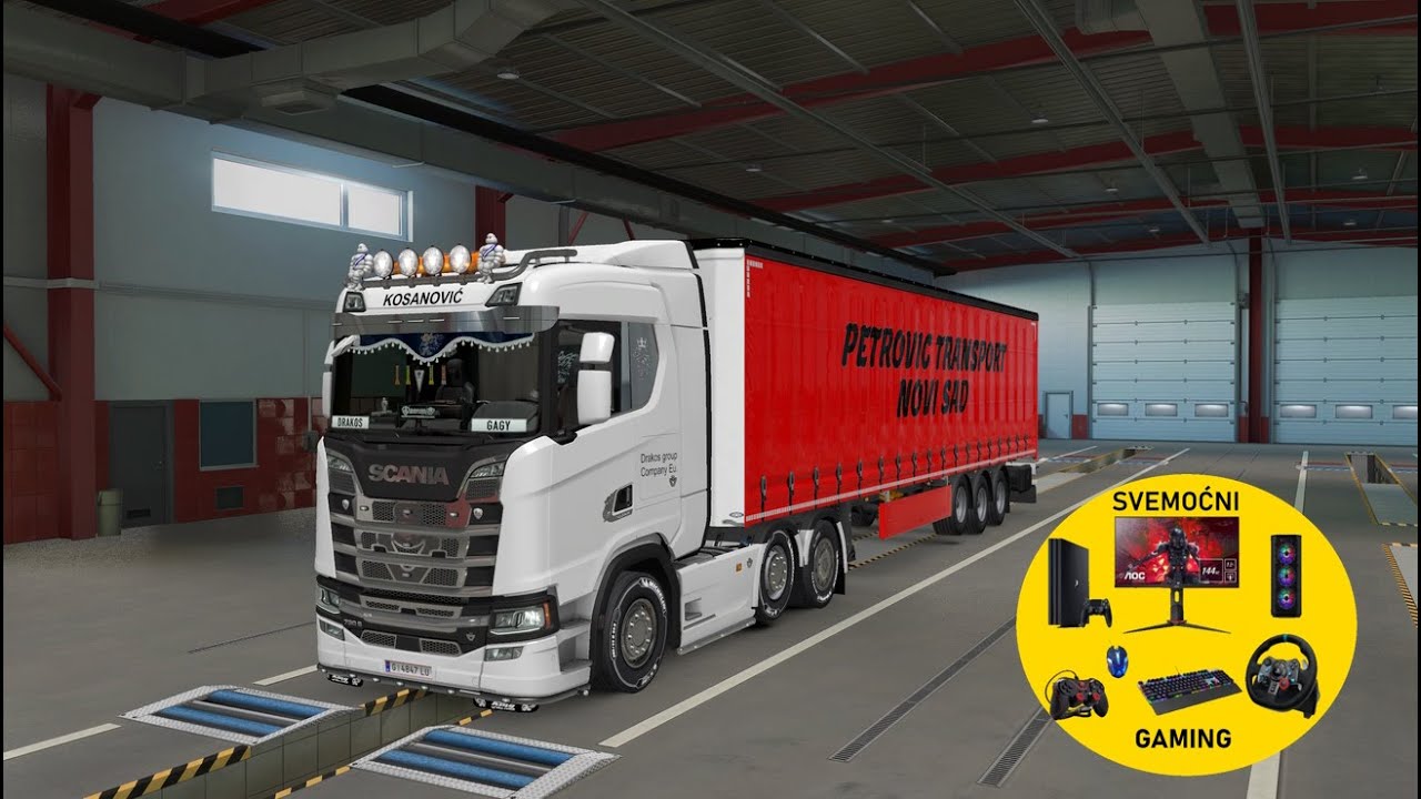 Kako napraviti skin, mod prikolice u ETS2 - Svemoćni Gaming - YouTube
