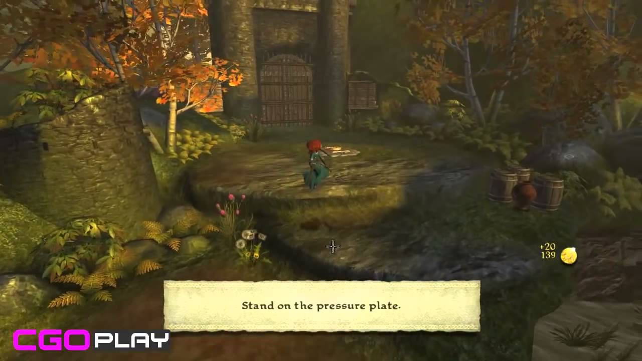 ♥ Disney Princess Merida Brave Video Game Walkthrough PART 1 Part 4 HD ...