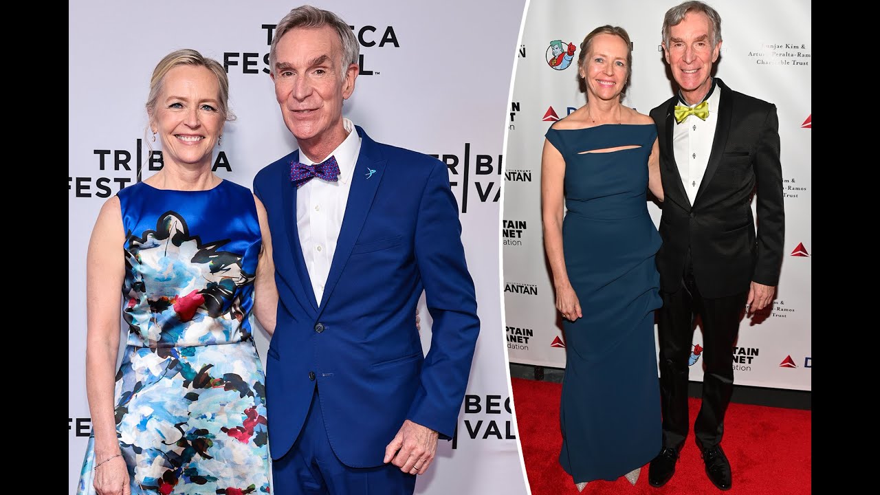Bill Nye ‘the Science Guy’ marries journalist Liza Mundy - YouTube