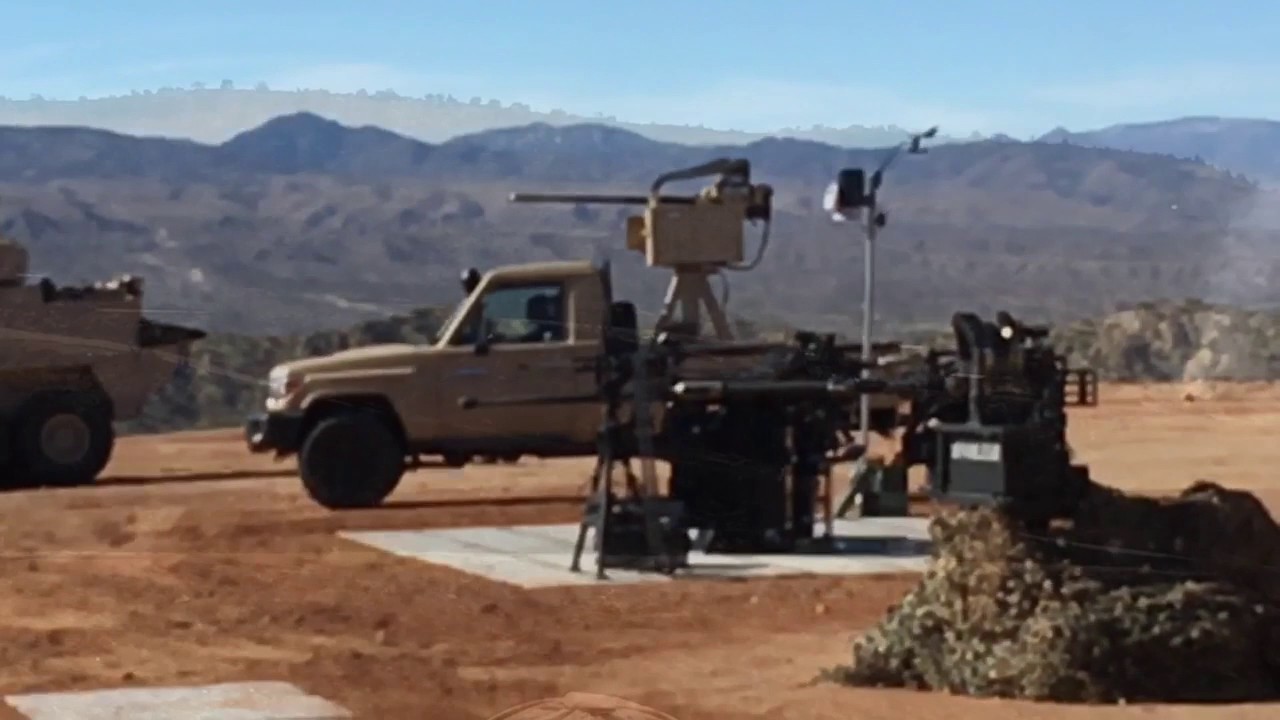 Bushmaster Conference 2017- M230LF 30mm Truck - YouTube