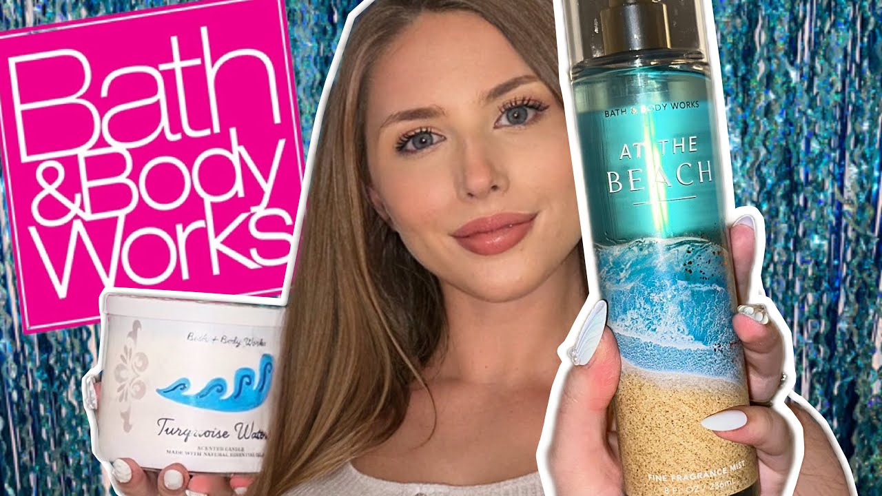 ASMR Summer Bath & Body Works Haul (Candles, Perfume, Soap) 🥥🌴🌺 - YouTube
