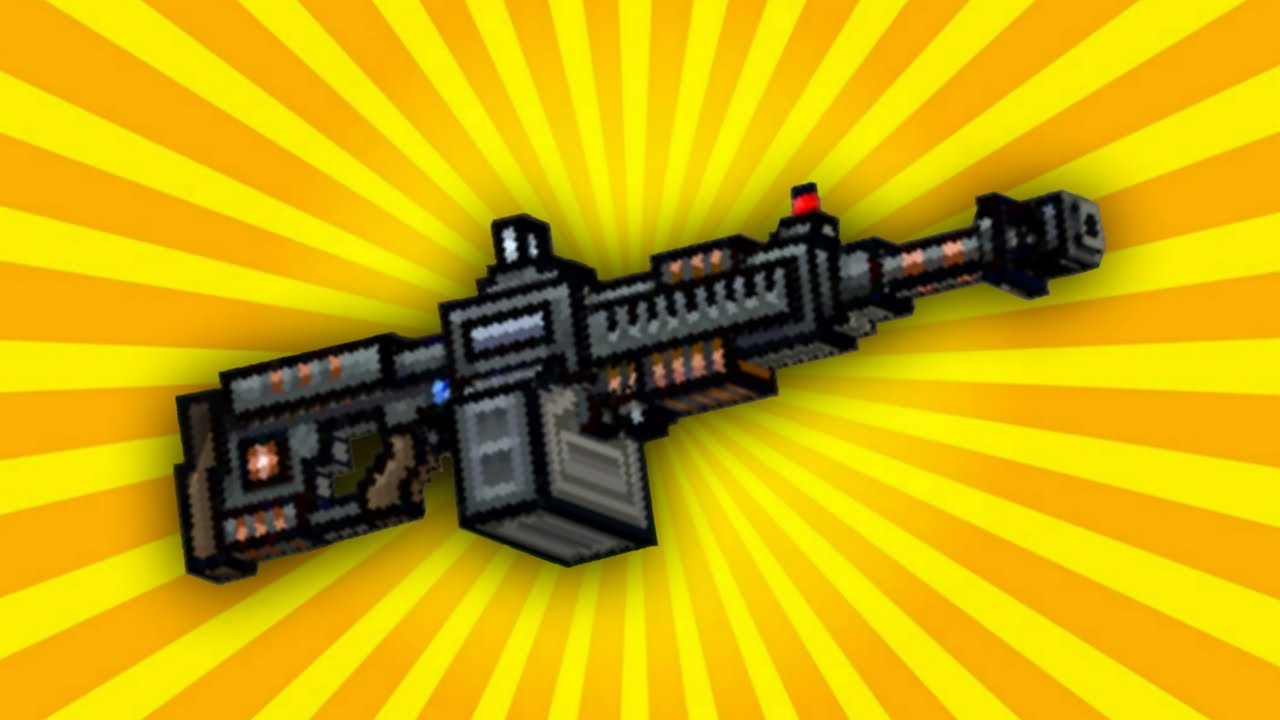 Pixel gun assault machine gun review!!! (With a little bit of exxotik ...