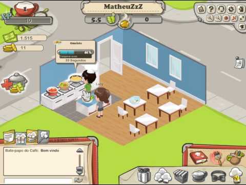 Demonstração Do Jogo Goodgame Café - YouTube
