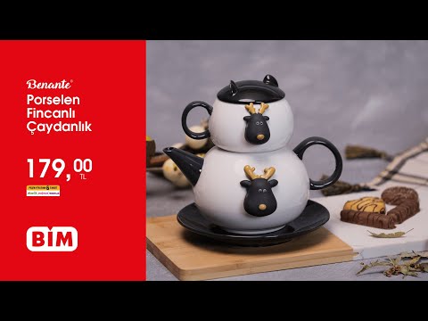 22 Nisan Aktüel - Porselen Çaydanlık