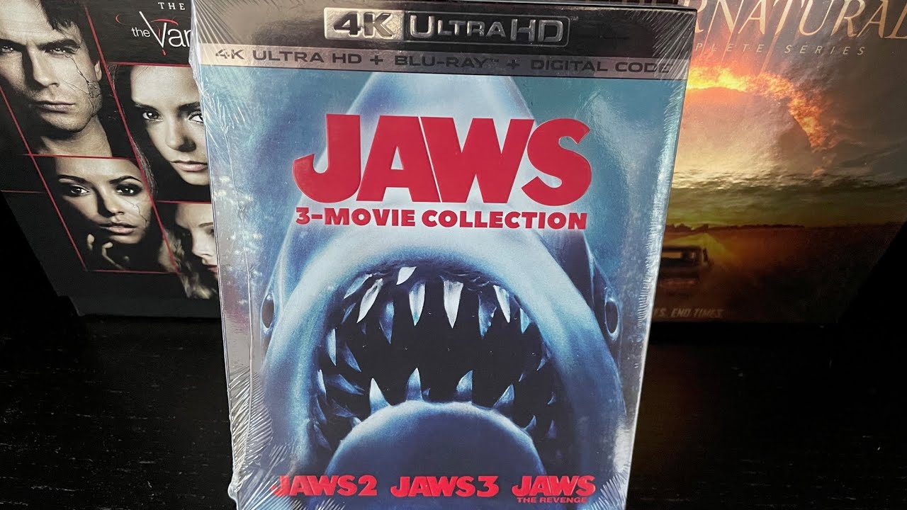 Jaws 3-Movie Collection 4K Ultra HD Blu-ray Unboxing - YouTube