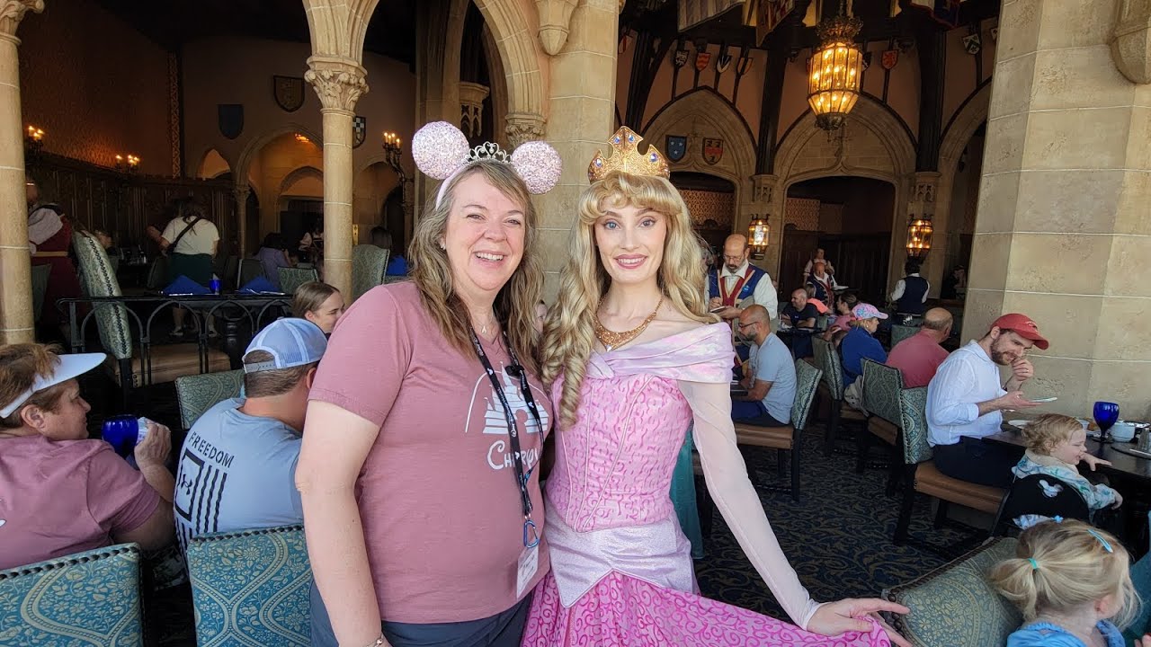Dining at Cinderella's Royal Table. Breakfast inside the Magic Kingdom ...