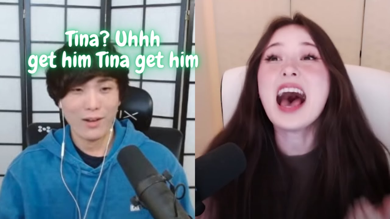 Sykkuno STUNLOCKED by a Wild Tina. - YouTube