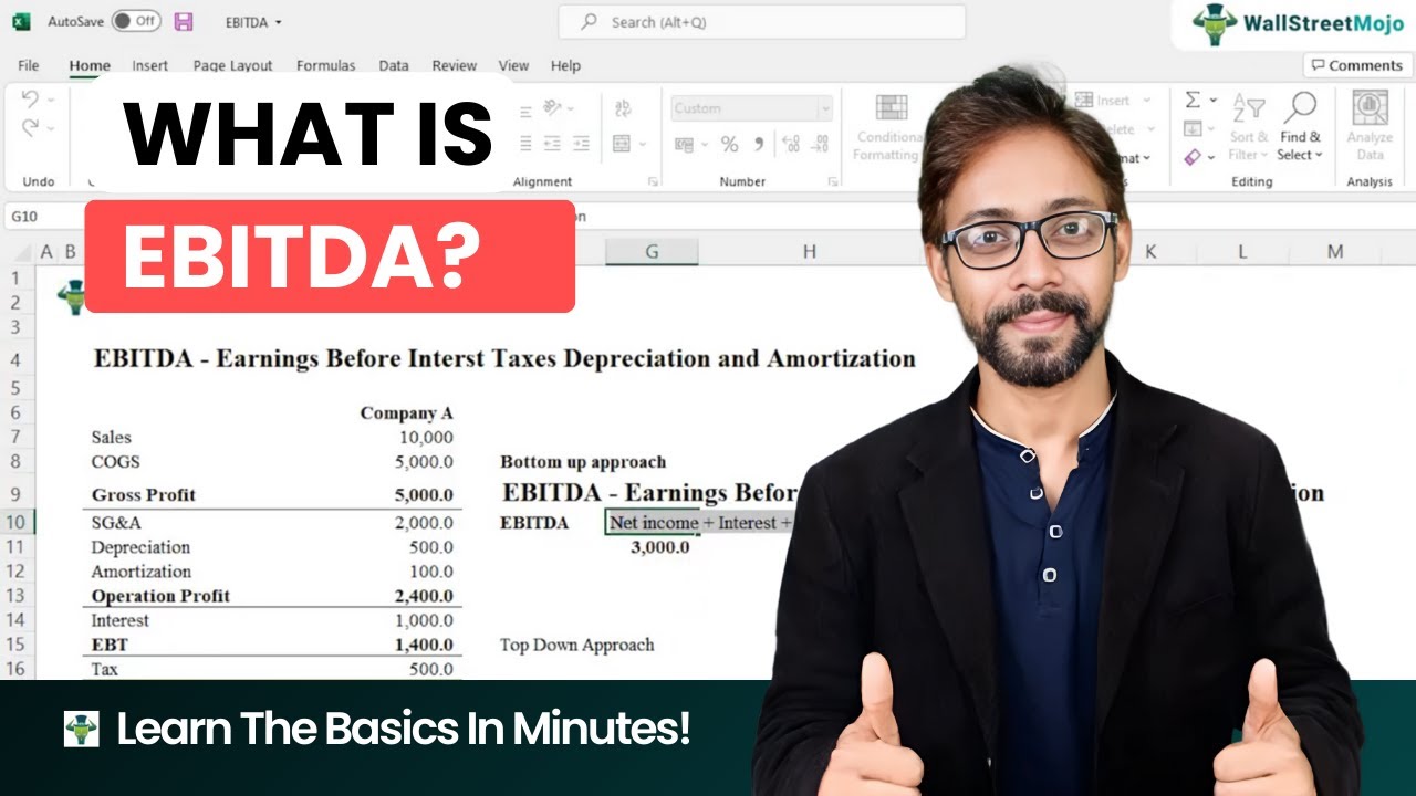 EBITDA Explained: Master the Basics in Minutes! (By Ex-JPMorgan Analyst ...
