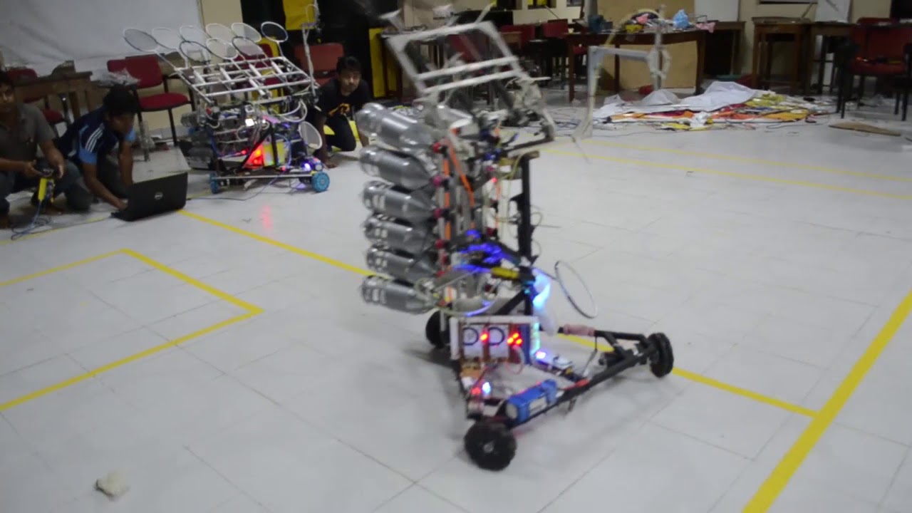 ABU ROBOCON 2015 (Robominton) - Team Sri Lanka - YouTube