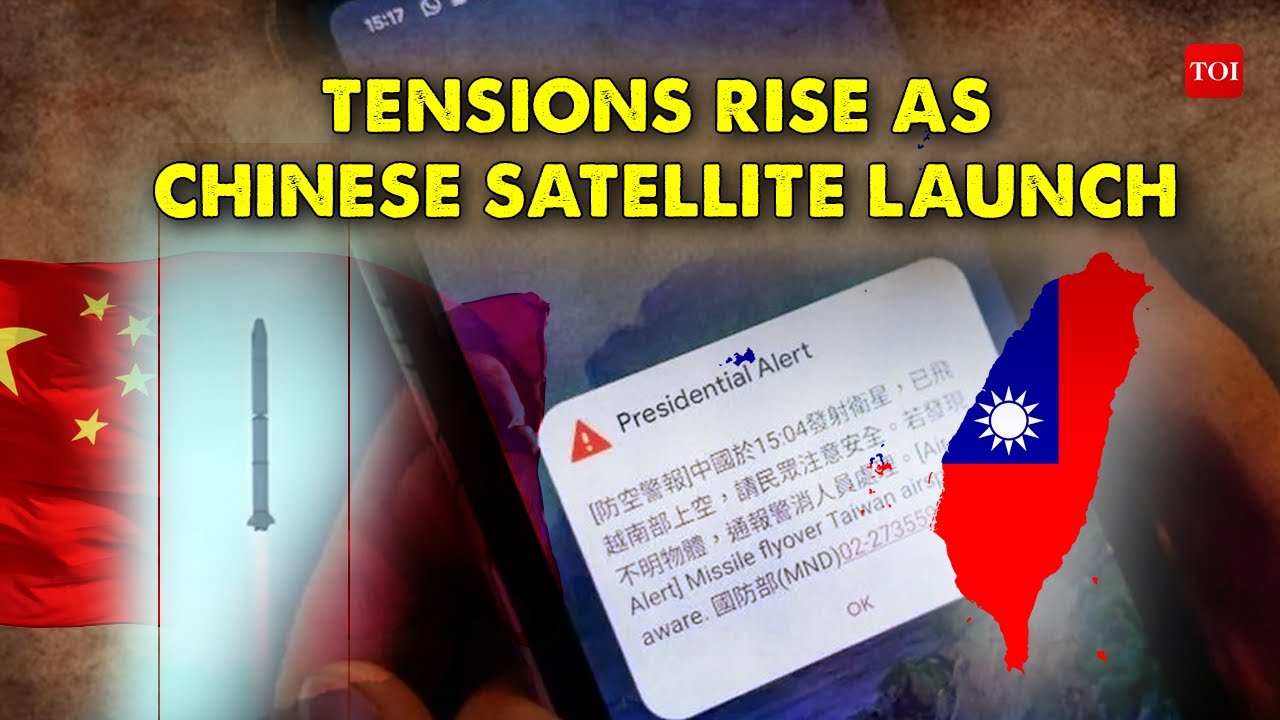 Phone Alert in Taiwan: Satellite triggers nationwide emergency amid ...