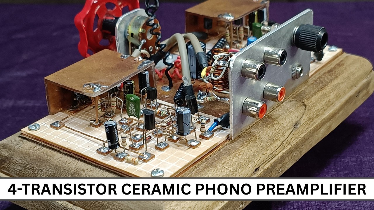 DIY 4-Transistor Ceramic Phono Stage for Deep Bass - YouTube
