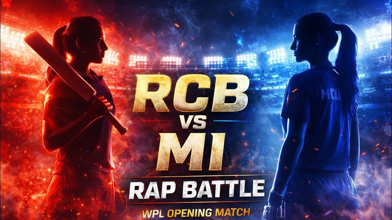 RCB vs MI 🔥 WPL Opening Match Rap Battle | Women Power | Hardcore ...