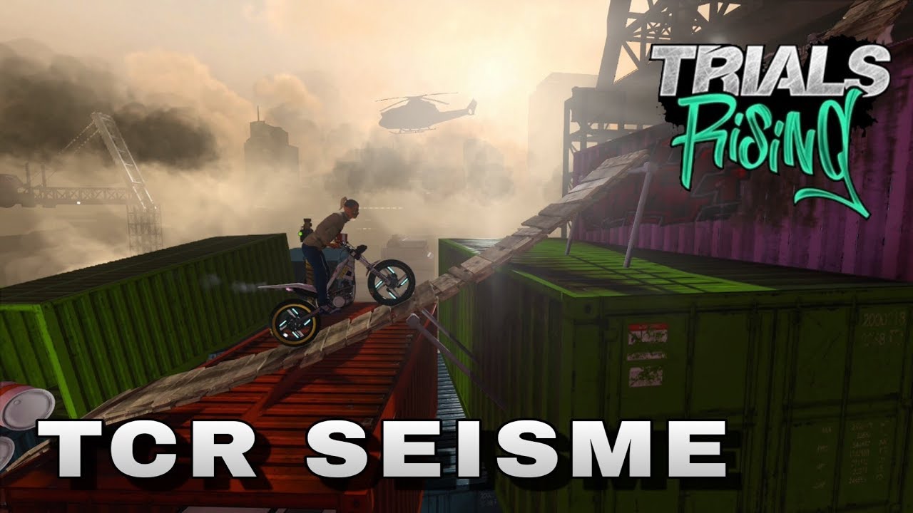 Trials Rising custom track - TCR SEISME - YouTube