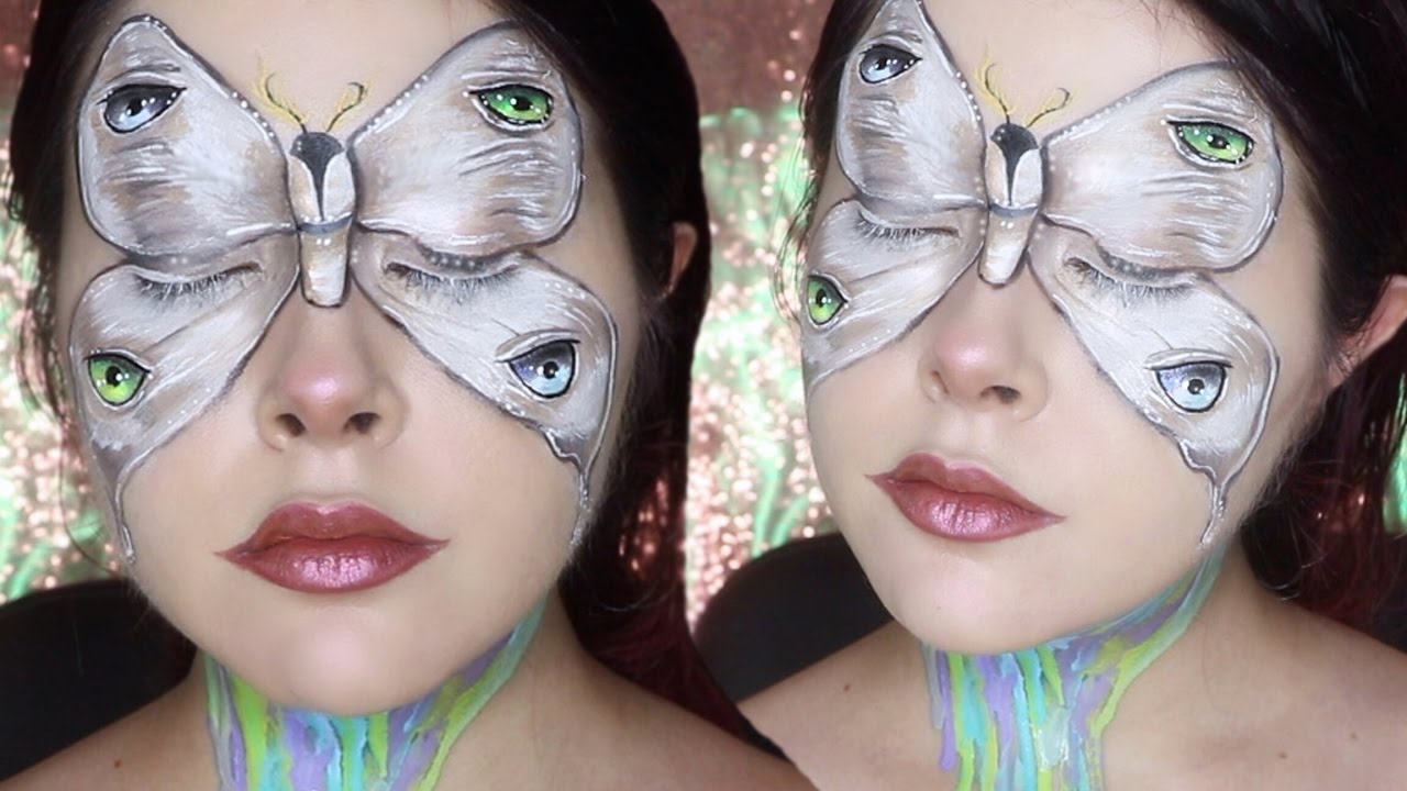 Moth Girl Makeup Tutorial • JackyOhhh - YouTube