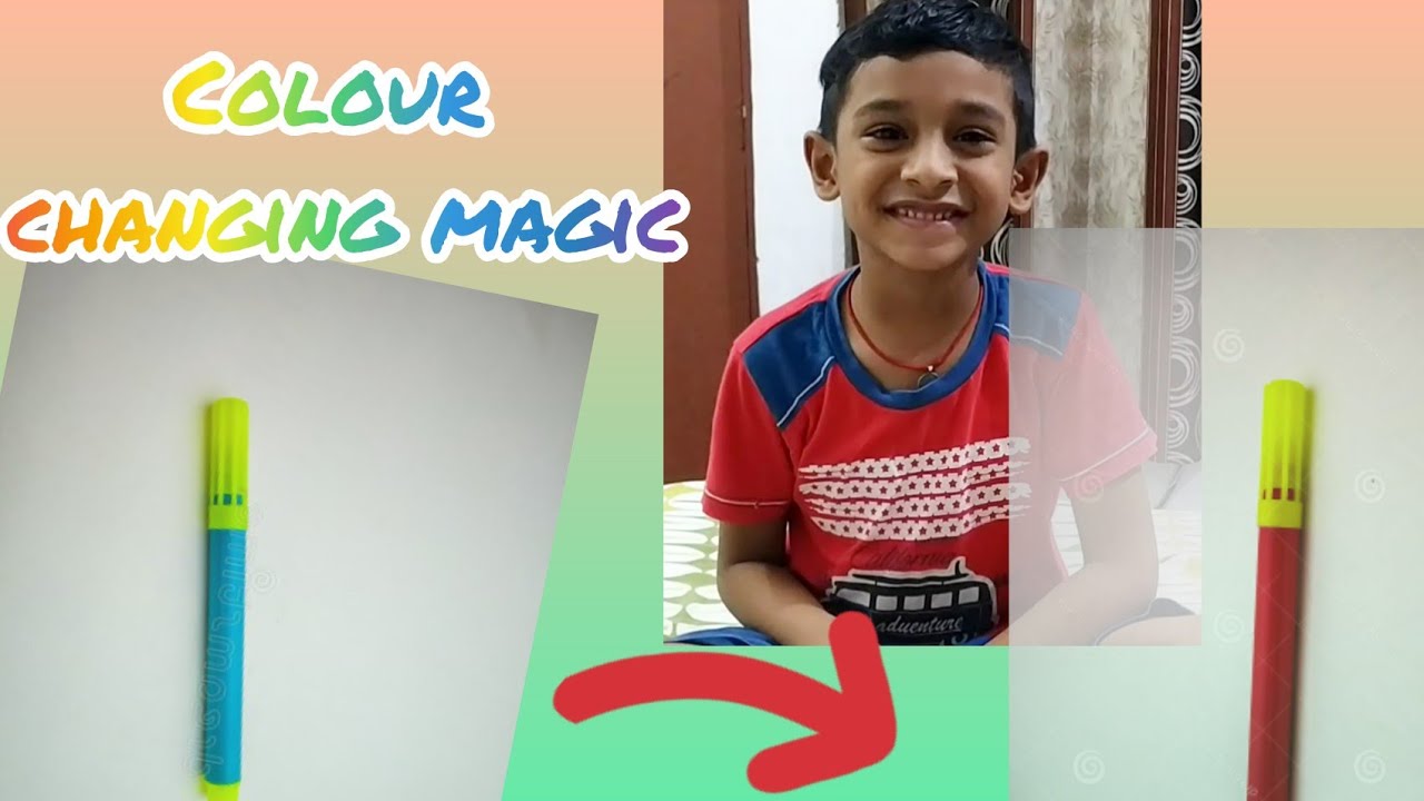 Change pen colour magic - YouTube