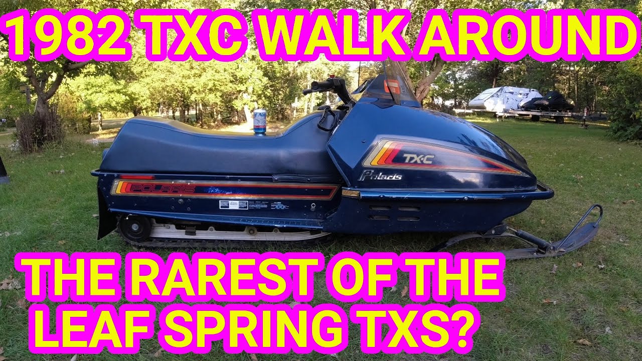 1982 Polaris TXC! The Last and maybe rarest of the Leaf Spring TXs ...