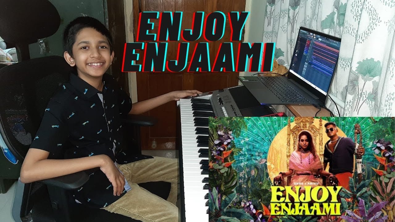 Enjoy Enjaami Keyboard Cover by S.Santhosh - YouTube