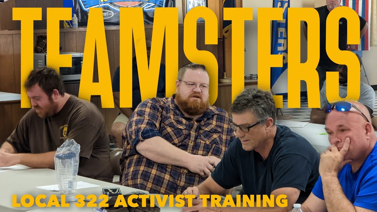 Local 322 Activist Training - YouTube