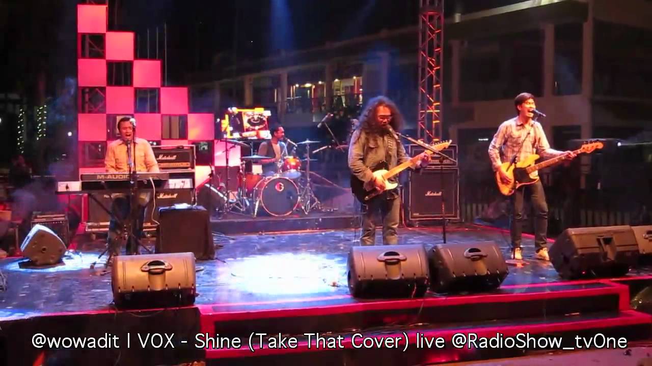 VOX - Shine (take that cover) Live @radioshow_tvone - YouTube