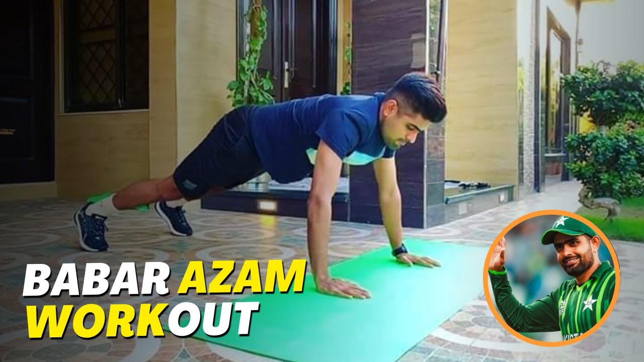 Babar Azam Workout 🏋️‍♀️ | Captain Babar Azam Gym Workout🔥 - YouTube