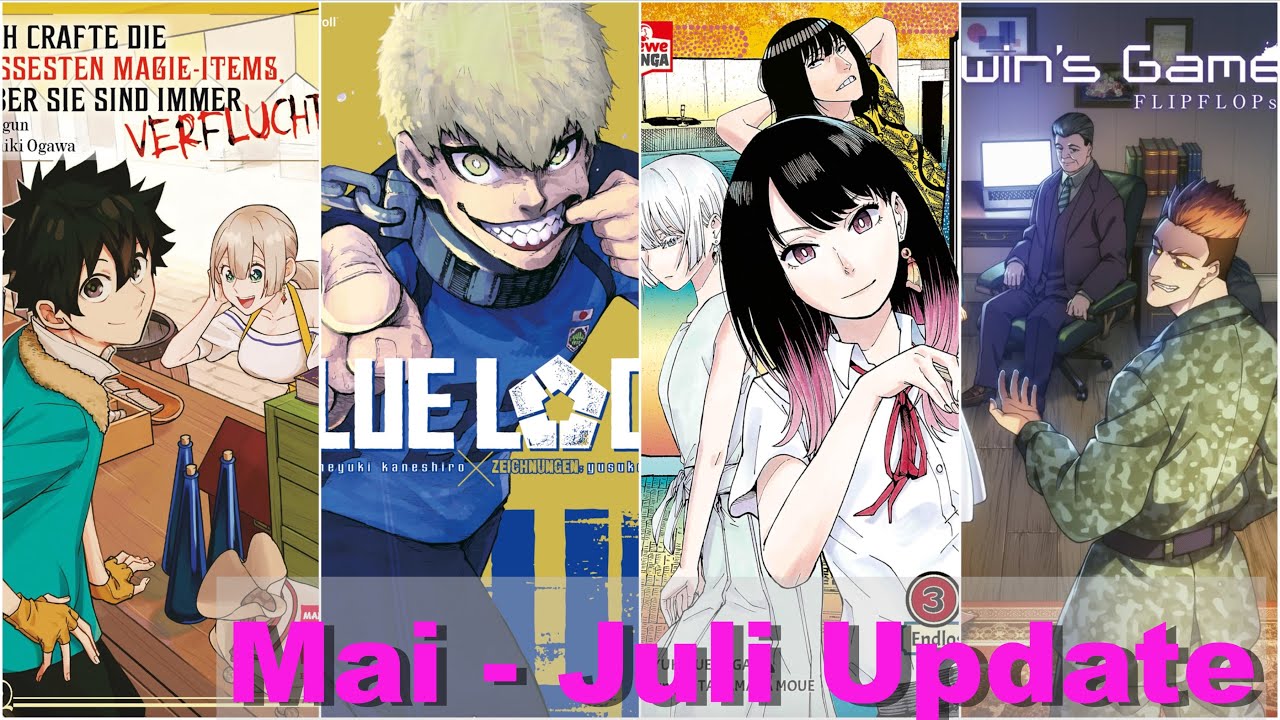 Manga HAUL / Manga UPDATE Mai - Juli 2025 - YouTube