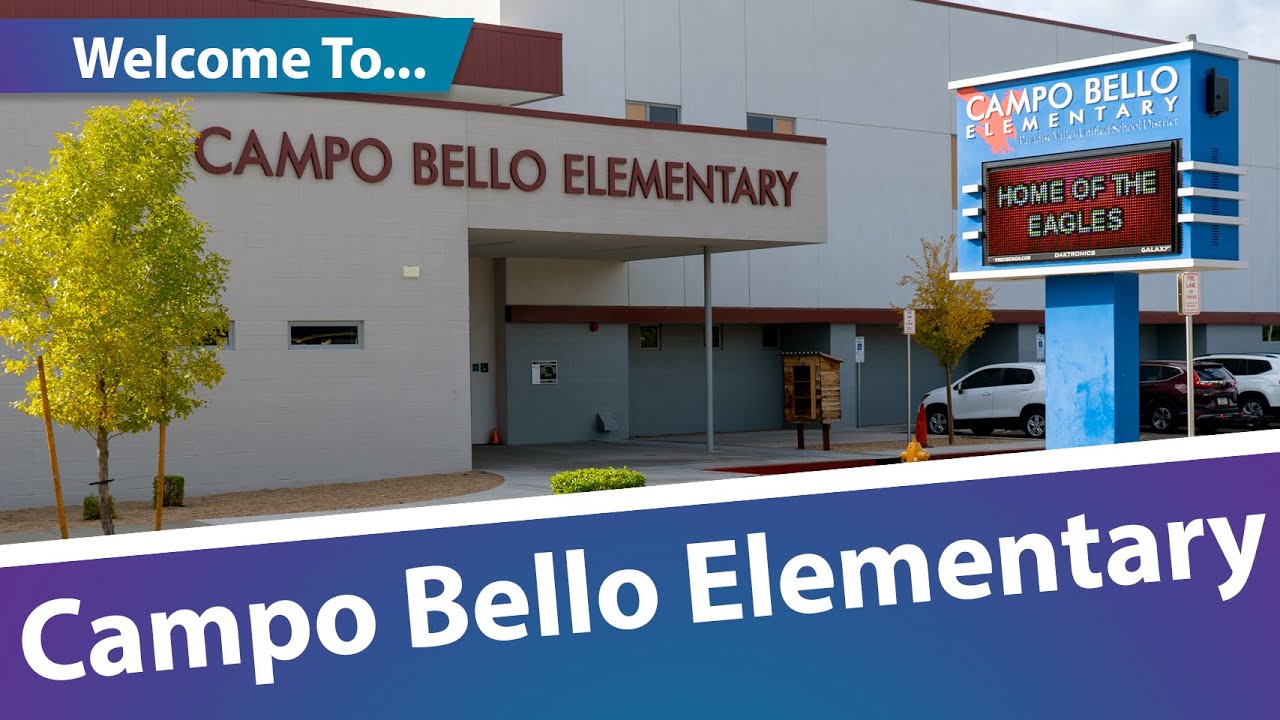 Welcome to Campo Bello Elementary! - YouTube