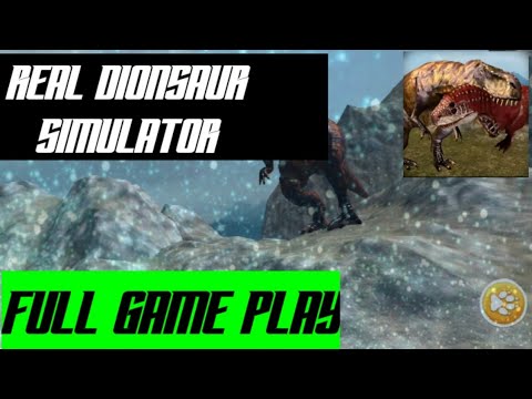 Real dinosaur simulator - full game play - YouTube