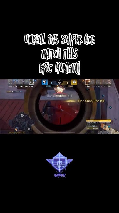 Unreal 1v5 Sniper Ace | Watch This EPIC Moment! CODM #codm #codmclips #codmobile - YouTube